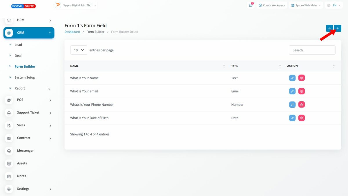 Form Builder - Focal Suite Form Builder - Focal Suite